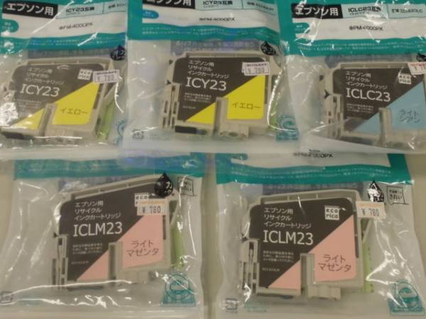互換 i0725 エプソン用 IC23 Y/LC/LM 計5個 期限不明確 彡(エプソン)｜売買されたオークション情報、yahooの商品情報を ...