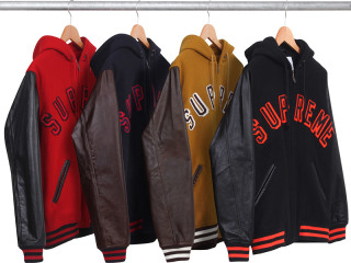 窪塚着 12aw Supreme Hooded Varsity Jacket S nitraid five-o(ジャンパー、ブルゾン)｜売買されたオークション情報、yahooの商品情報を ...