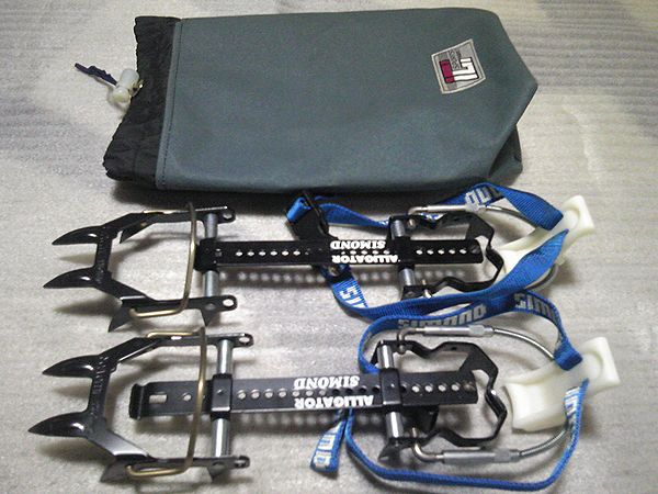 Simond アイゼン アリゲーター ALLIGATOR 10本爪 袋付(アイゼン)｜売買されたオークション情報、yahooの商品情報をアーカイブ公開 - オークファン（aucfan.com）