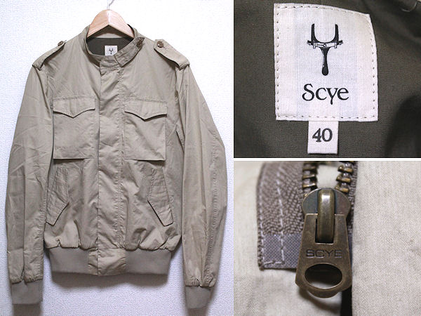SCYE サイ フライトワークミリタリージャケット ブルゾン 40(男性用)｜売買されたオークション情報、yahooの商品情報をアーカイブ公開 - オークファン（aucfan.com）