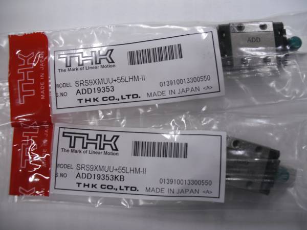 THK製 LMガイド SRS9XMUU+55LHM-Ⅱ 2セット(工具、DIY用品)｜売買されたオークション情報、yahooの商品情報を ...
