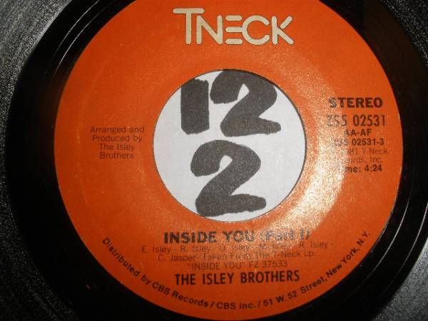 THE ISLEY BROTHERS INSIDE YOU 1981 DISCO CLASSIC NM(R&B、ソウル)｜売買された ...