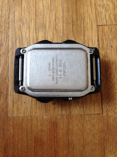 CASIO W-91 カシオ 海外限定 輸出仕様 サイクリングG-SHOCKレア(その他)｜売買されたオークション情報、yahooの商品情報を ...