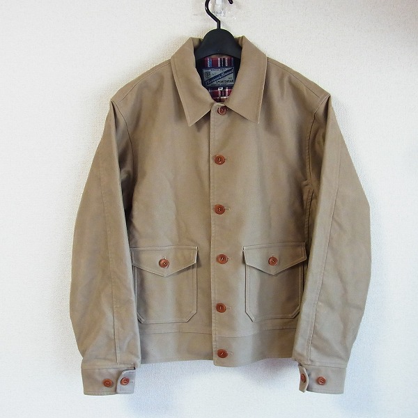 PHERROWS フェローズ A-1 モールスキン スポーツジャケット(その他)｜売買されたオークション情報、yahooの商品情報をアーカイブ公開 - オークファン（aucfan.com）