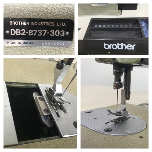 brother EXEDRA ブラザー 工業用ミシン DB2-B737-303 机付 (H-1)