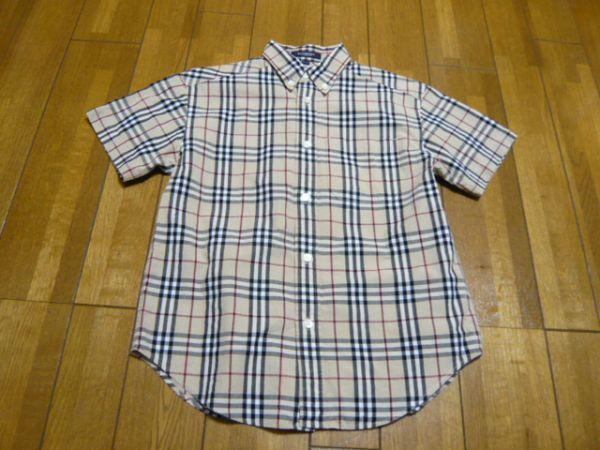 正規品 バーバリー ベージュ系チェック柄 半袖B.Dシャツ 130A(半袖シャツ)｜売買されたオークション情報、yahooの商品情報をアーカイブ公開 - オークファン（aucfan.com）