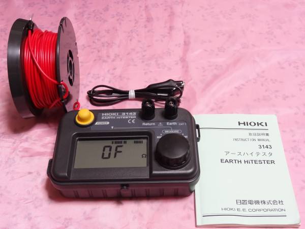 HIOKI 接地抵抗計 アースハイテスタ 3143(電気計測器)｜売買されたオークション情報、yahooの商品情報をアーカイブ公開 ...