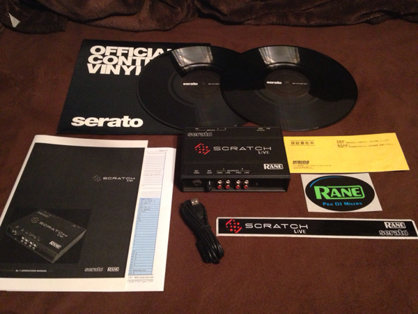 スクラッチライブ SCRATCH LIVE SL1 serato バイナル付(インターフェース)｜売買されたオークション情報、yahooの商品 ...