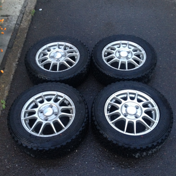 ENKEI RIVAZZA ADVAN A035 ラリータイヤ アルトワークス等に(その他)｜売買されたオークション情報、yahooの商品情報 ...