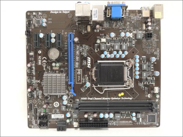 MSI マザーボード H61MU-S01 B3 MS-7680 LGA1155 #4416(MSI)｜売買されたオークション情報、yahooの ...
