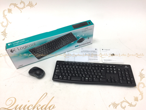 1円 ロジクール ワイヤレスコンボ キーボード マウス mk270(ワイヤレスキーボード)｜売買されたオークション情報、yahooの商品情報をアーカイブ公開 - オークファン（aucfan.com）