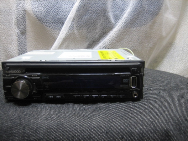 ケンウッド VDR-77 DVD/CD1DIN USB/AUX対応 ジャンク(ケンウッド)｜売買されたオークション情報、yahooの商品情報を ...