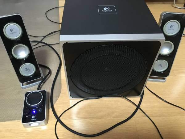 Logicool ロジクール スピーカー Z4 S-0175C 2.1ch Z-4 ブラック(ステレオ)｜売買されたオークション情報、yahooの商品情報をアーカイブ公開 - オークファン ...