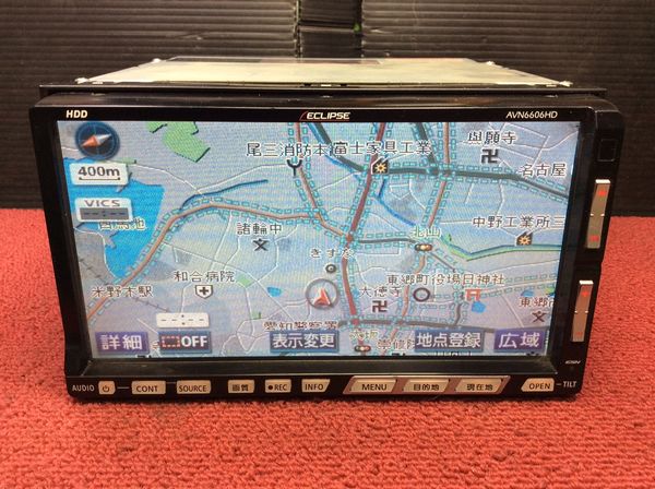 ECLIPSE AVN6606HD カーナビHDD 2006年度地図 現状品(HDDナビ)｜売買されたオークション情報、yahooの商品情報を ...