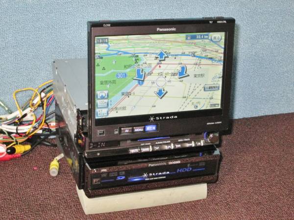 地デジ付 DVD再生 Panasonic Strada CN-HDS955MD 動作良好(HDDナビ)｜売買されたオークション情報、yahoo ...