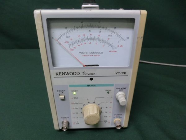 KENWOOD VT-181 AC VOLTMETER ボルトメーター TEXIO(アマチュア無線)｜売買されたオークション情報、yahooの ...