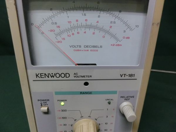 KENWOOD VT-181 AC VOLTMETER ボルトメーター TEXIO(アマチュア無線)｜売買されたオークション情報、yahooの ...