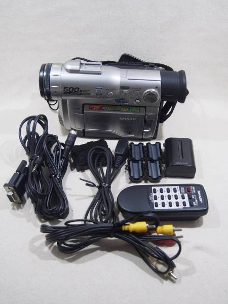 SHARP シャープ miniDV ビデオカメラ VL-R3K ジャンク品(シャープ)｜売買されたオークション情報、yahooの商品情報をアーカイブ公開 - オークファン（aucfan.com）