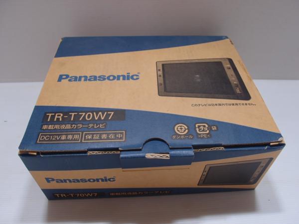 展示品 Panasonic 7型車載用液晶モニター/テレビ TR-T70W7(7インチ～)｜売買されたオークション情報、yahooの商品情報を ...