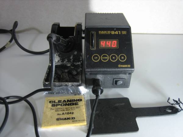 HAKKO はんだこて HAKKO-941 こて部 HAKKO-911 一式(はんだごて)｜売買されたオークション情報、yahooの商品情報をアーカイブ公開 - オークファン（aucfan.com）