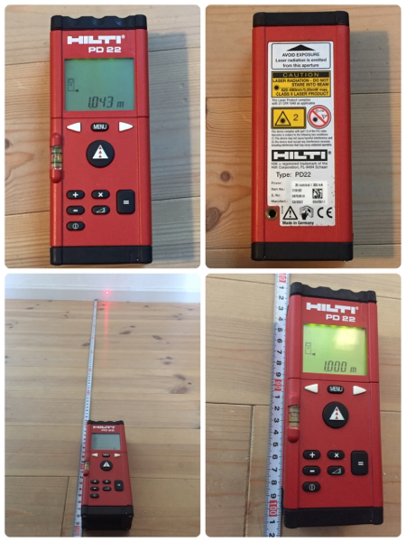 HILTI ヒルティ レーザー距離計 PD22 レンジメータ ドイツ製(レーザー距離計)｜売買されたオークション情報、yahooの商品情報を ...