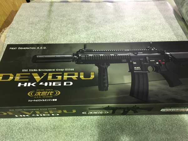 マルイ次世代電動ガン DEVGRU デブグルカスタム HK416D 品(電動ガン)｜売買されたオークション情報、yahooの商品情報をアーカイブ公開 - オークファン（aucfan.com）