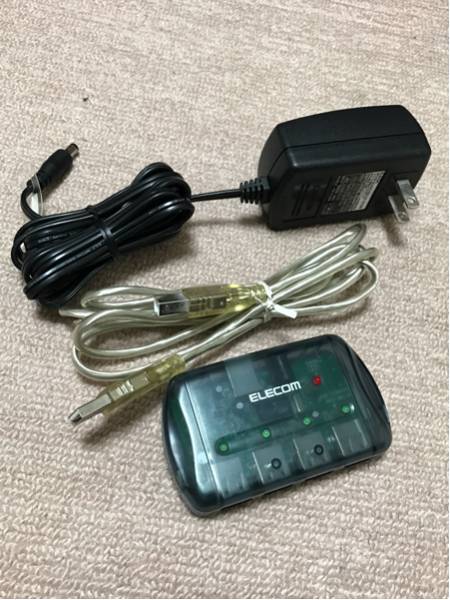 ELECOM エレコム 4ポート USBハブ UH-A4SGT USBケーブルとACアダプタあり(USBハブ)｜売買されたオークション情報、yahooの商品情報をアーカイブ公開 ...