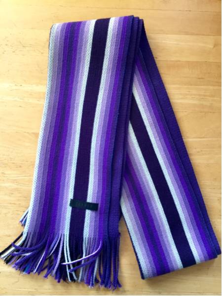 JUN MENジュンメン リバーシブル マフラー 紫 パープル(JUNMEN)｜売買されたオークション情報、yahooの商品情報をアーカイブ公開 - オークファン（aucfan.com）