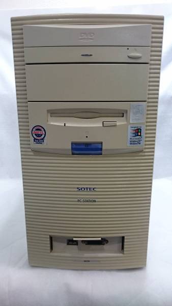 SOTEC M250 500Mhz PC STATION Windows98 電源コード無 ジャンク(ソーテック)｜売買されたオークション情報 ...