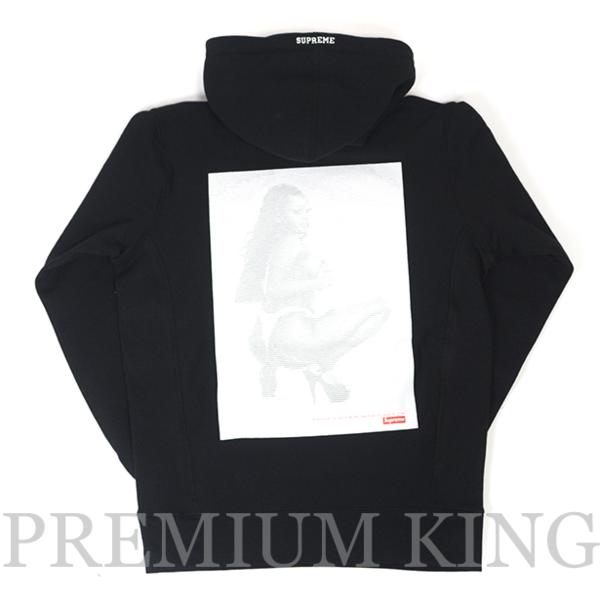 国内正規品 2017SS Supreme Digi Hooded Sweatshirt Black シュプリーム デジ フーディー パーカー ...