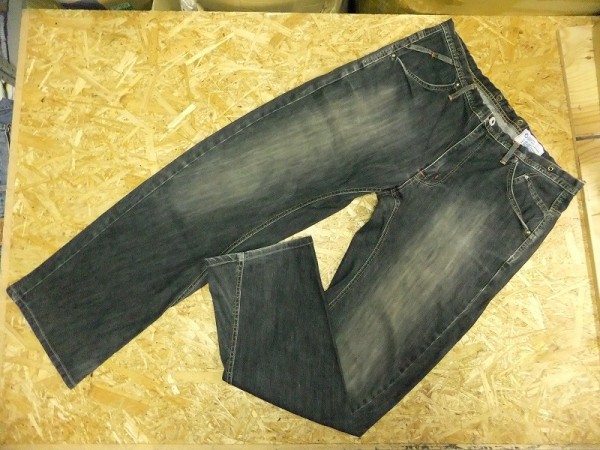 EDWIN E FUNCTION エドウィン ADS5 立体裁断 牛革パッチ デニムジーンズ 紺 XL(W35以上)｜売買されたオークション情報、yahooの商品情報をアーカイブ公開 ...