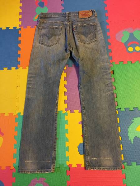 良品 キムタク着 LEVISリーバイス 08501-0040ザ マーティンライトW32 501 ビンテージ lvc木村拓哉 デニム(W32 ...