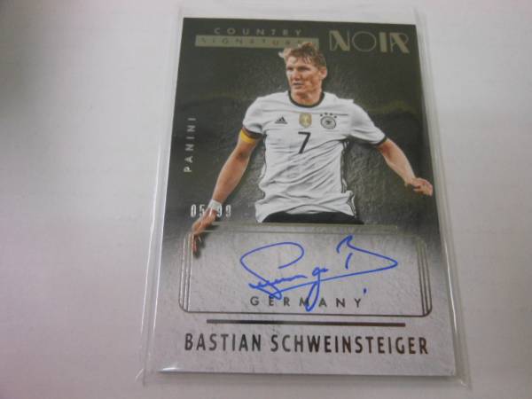 NOIR SOCCER Country Signatures 5/99 BASTIAN SCHWEINSTEIGER GERMANY(その他 ...