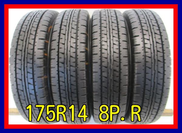 タイヤ 175R14 8PR DUNLOP ENASAVE VAN01 LT トラック 4本 N224(タイヤ)｜売買されたオークション情報 ...