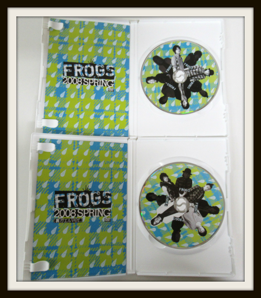 アミューズ FROGS 2008 SPRING SPECIAL COLLECTORS DVD-BOX 通常Ver＋裏ガエルVer 平間壮一桜田 ...