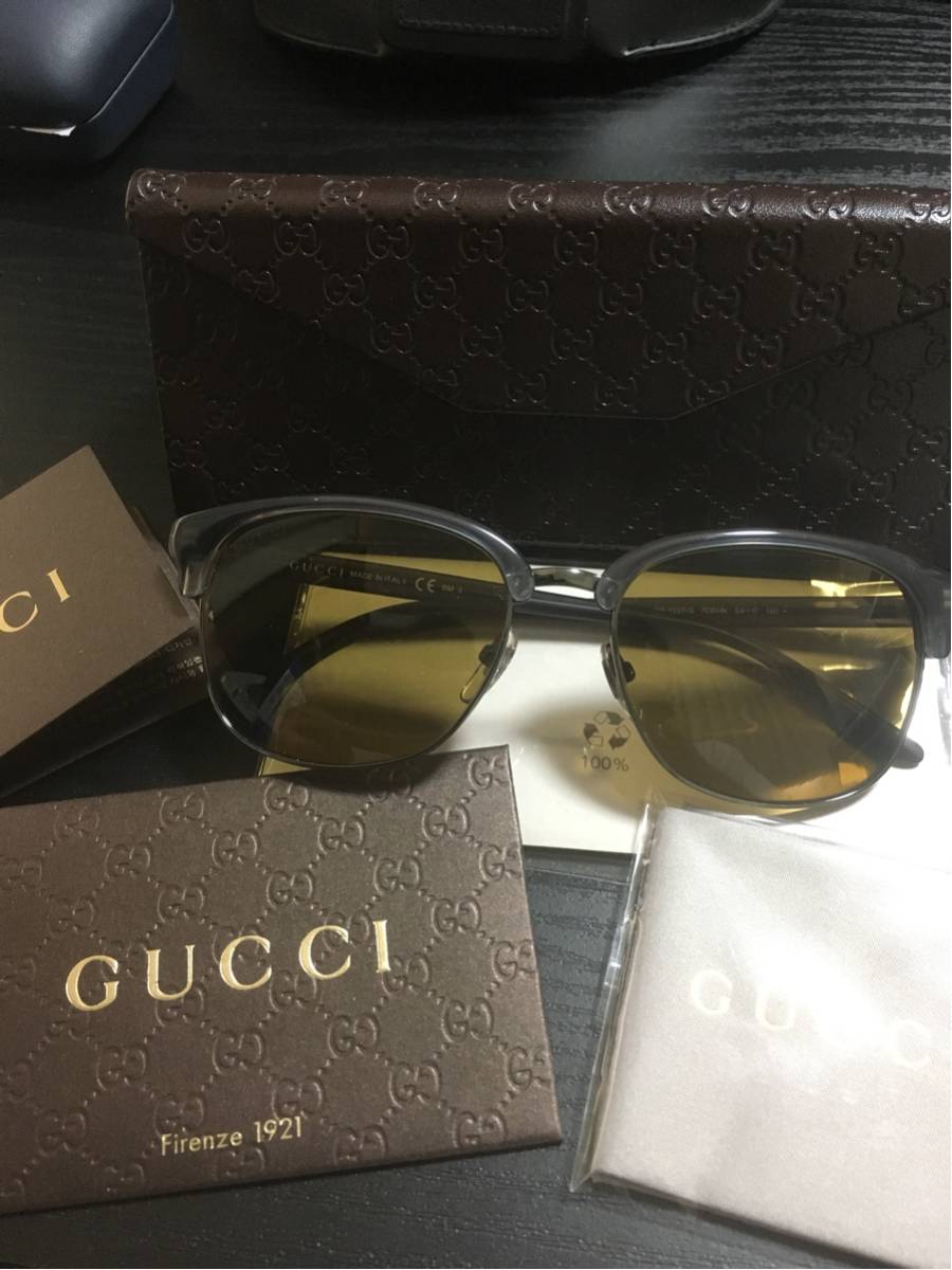 24時間限定 完全 GUCCI グッチ サングラス ギャランティ有り(サングラス)｜売買されたオークション情報、yahooの商品情報をアーカイブ公開 - オークファン（aucfan.com）