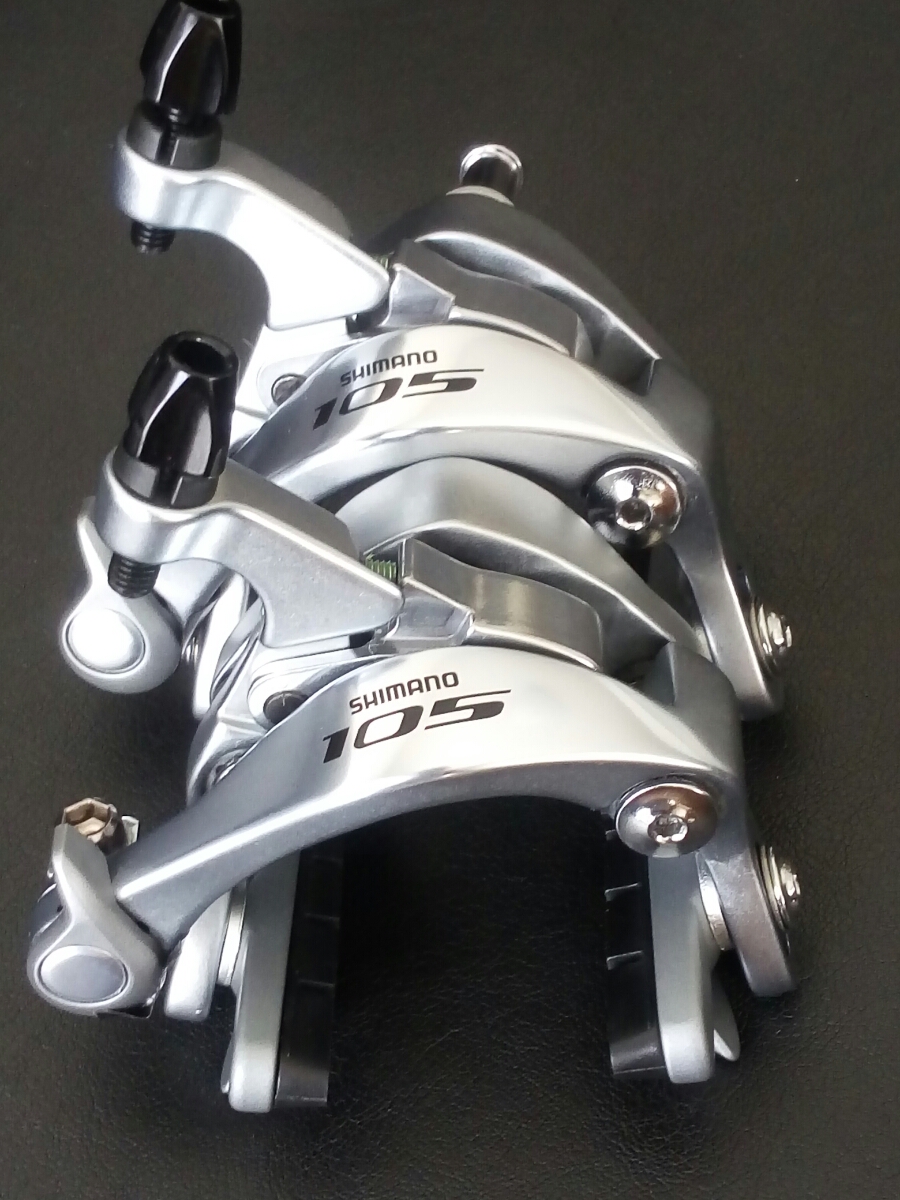 SHIMANO CALIPER BRAKE 105 BR-5800 キャリパーブレーキ シルバー(キャリパーブレーキ)｜売買されたオークション ...