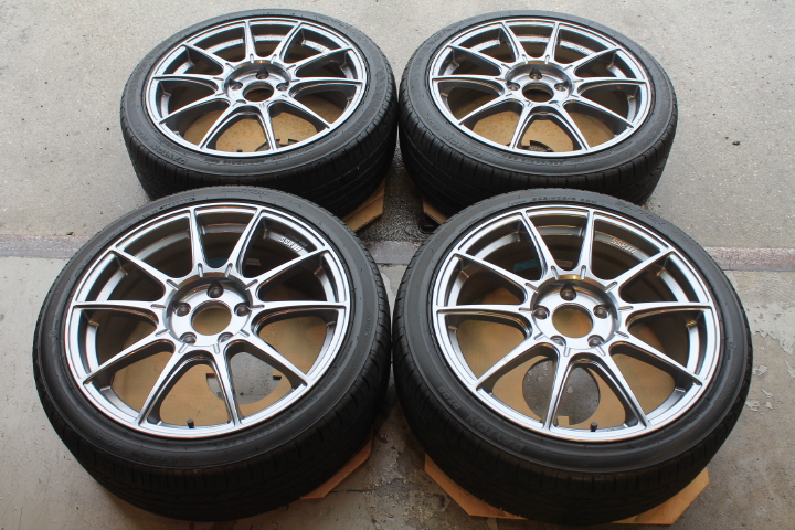品 日本製 SSR GTX01 7.5J-18 +53 5H-114.3 DAYTON DT30 225/40R18 シビックType-R ...