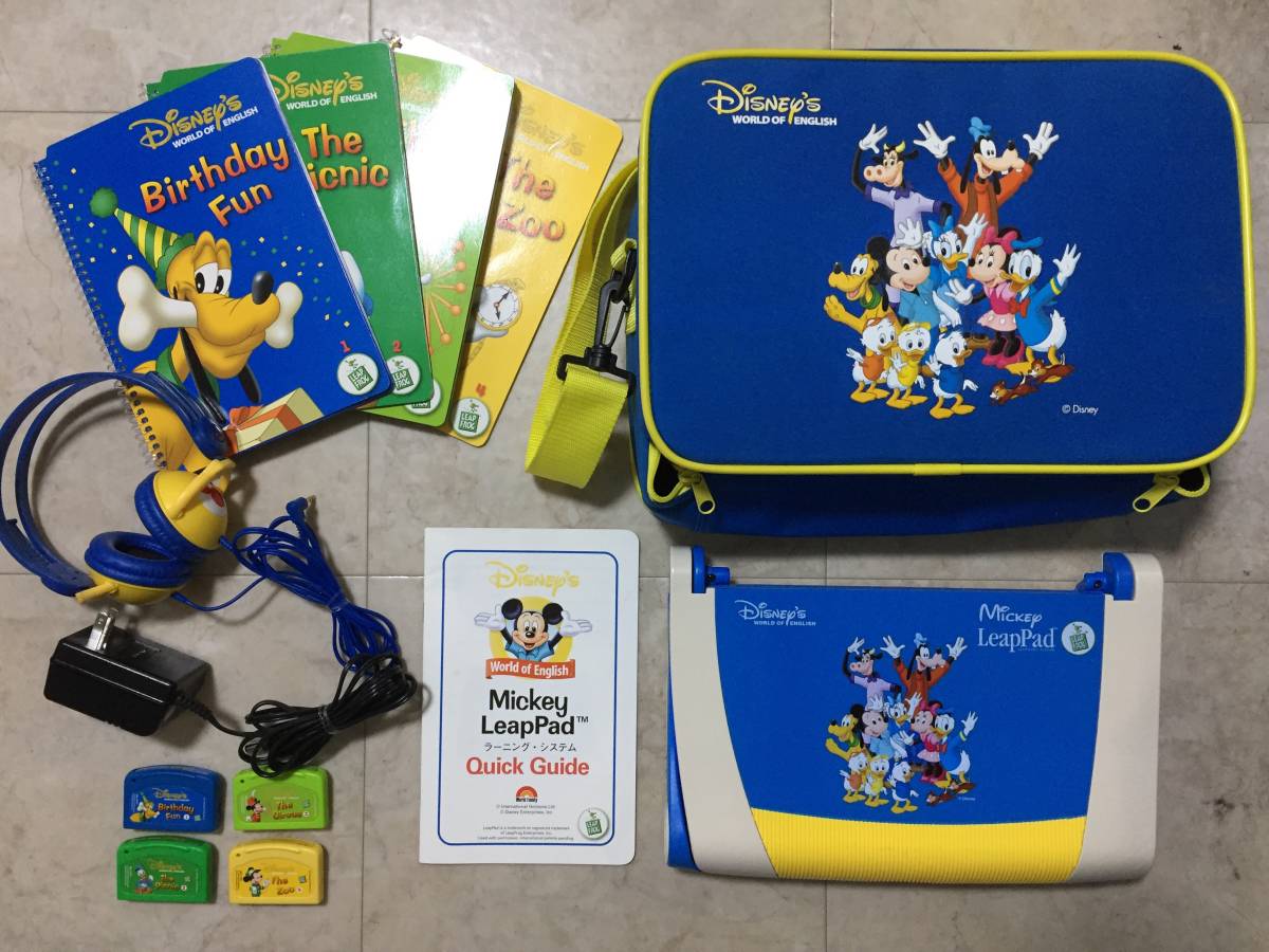 DWE ディズニー英語システム ミッキー リープパッド(英語)｜売買されたオークション情報、yahooの商品情報をアーカイブ公開 - オークファン（aucfan.com）