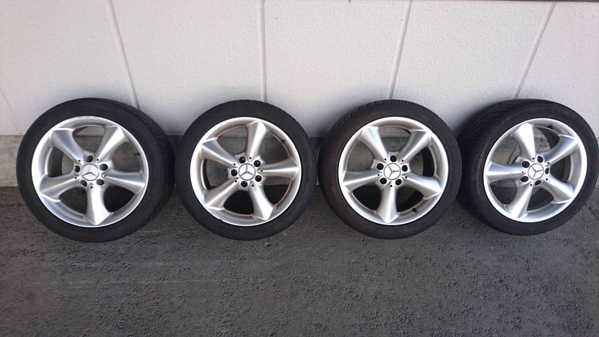 ベンツ純正ホイールタイヤセットW203 209 R170 171等に(ラジアルタイヤ)｜売買されたオークション情報、yahooの商品情報をアーカイブ公開 - オークファン（aucfan.com）