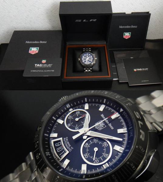 3500本限定 タグ ホイヤー SLR キャリバー17 メルセデス ベンツ リミテッド CAG2111.BA0253 国際保証書あり 純正箱 ...