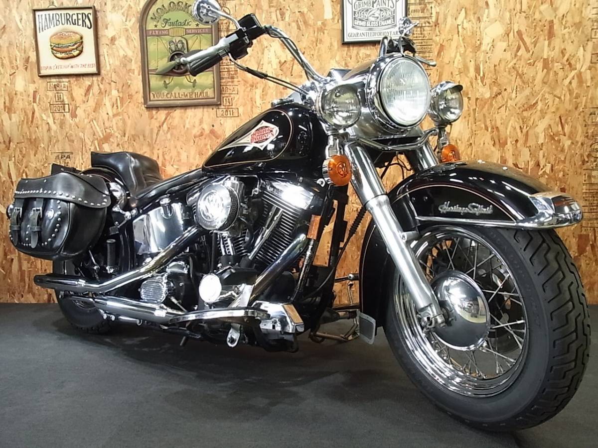 動画付 後期型エボ 97モデル FLSTC 1340 カスタム多数 ヘリテイジ ソフテイル / fxstc fxstf fxsts flstf flst fxs(ソフテイル)｜売買された ...