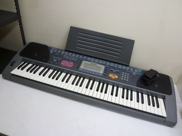 D137 CASIO カシオ WK-1200 電子キーボード 73鍵盤 スピーカー内蔵 通電 N(カシオ)｜売買されたオークション情報 ...