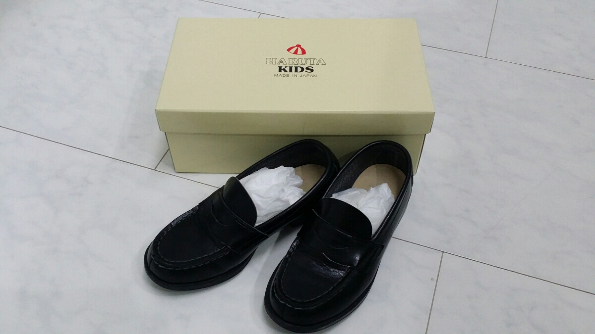 HARUTA KIDS ブラック 黒 サイズ 19cm デザイン4814 ハルタ ローファー キッズ 男女兼用デザイン(19cm～)｜売買され ...
