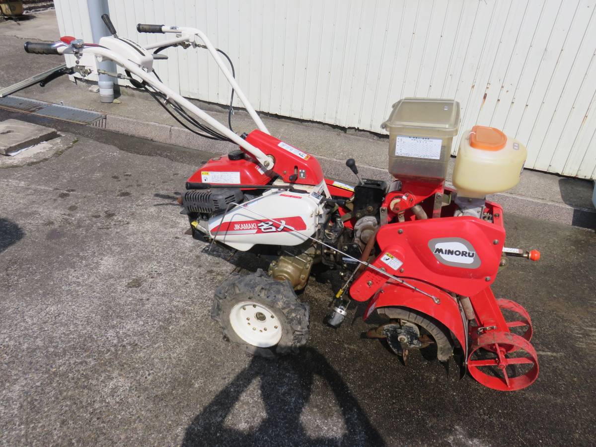 新潟発 みのる 不耕起直播機PFK-21 イセキKC55F ジカマキ名人2 稲 麦直播機(その他)｜売買されたオークション情報、yahooの商品情報をアーカイブ公開 - オークファン ...