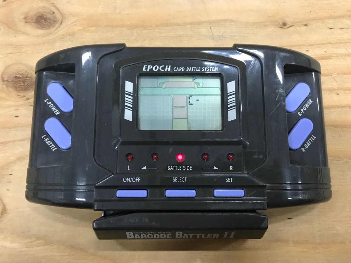 mC コンパクト バーコードバトラーⅡ エポック BARCODE BATTLER Ⅱ EPOC 通電OK 電池は付属しません(トレーディング ...