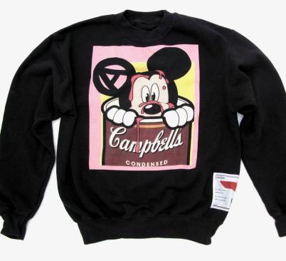 BOY LONDON製Mickey Cambell's スウェットトップ アンディーウォーホールのデザインのオマージュ / Vivienne ...