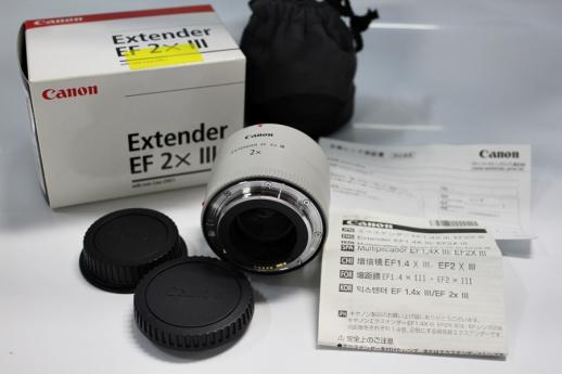 東京 CANON キャノン EXTENDER EF 2X III エクステンダー(キヤノン)｜売買されたオークション情報、yahooの商品情報をアーカイブ公開 - オークファン（aucfan.com）