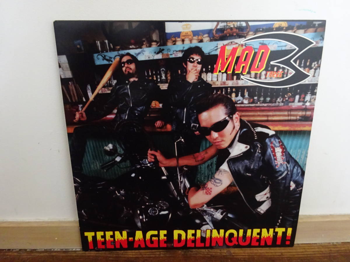 MAD3 TEEN AGE DELINQUENT カラー盤 ロンナイ LP レコード PUNK(インディーズ)｜売買されたオークション情報 ...