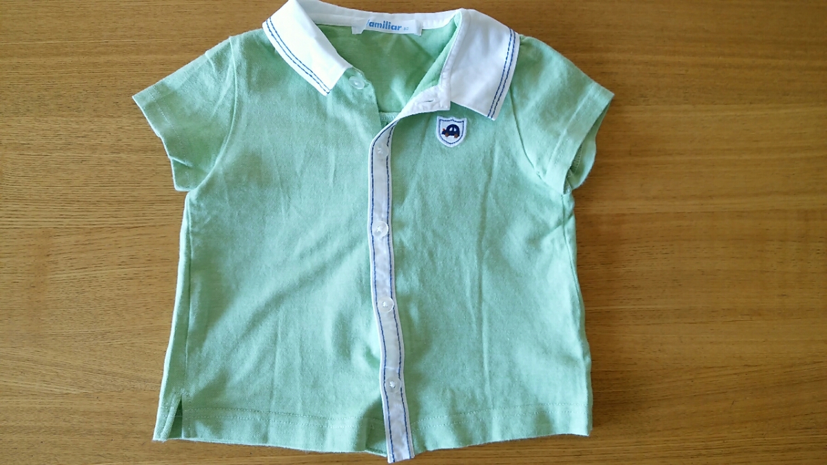 ファミリア familiar 80サイズ 半袖 前開きシャツ 出産準備 マタニティ(半袖Tシャツ)｜売買されたオークション情報、yahooの商品情報をアーカイブ公開 - オークファン ...